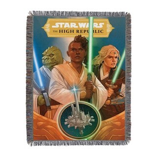 Star Wars High Republic Comic No. 1 Woven Tapestry Throw - Bed Bath ...