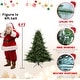 Full-Shaped 5FT Christmas Tree with 1129 Tips - PE/PVC Mixed Needles ...