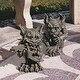 Design Toscano Babble and Whisper, The Gothic Gargoyle Sculptures - Bed ...