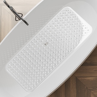 Empyrean Clear Non-Slip Shower/Bath Mat - Bed Bath & Beyond - 40612122