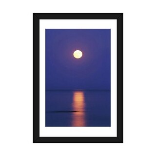 iCanvas "Full Moon Over The Sea" by Mike Kiev PFA - Bed Bath & Beyond ...