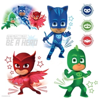 Blue & Red & Green Pj Masks Wall Decals by RoomMates - Bed Bath ...