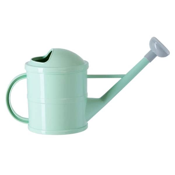 Mint Green Small Plastic Watering Can with Sprinkler Head - Bed Bath ...