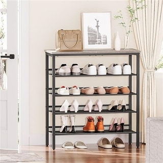 Shoe Rack for Entryway - 11.8D x 23.6W x 31.8H - Bed Bath & Beyond ...