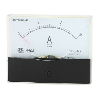 Measurement Tool Analog Panel Ammeter Gauge DC 0 - 3A Measuring Range ...
