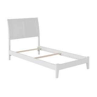Portland Twin Foundation Bed Frame in White - Bed Bath & Beyond - 30822326