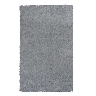 HomeRoots 5' x 7' Grey Plain Area Rug - 5' Octagon - Bed Bath & Beyond ...