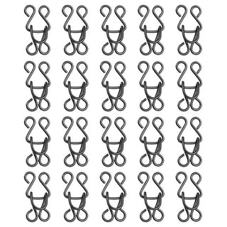 Sewing Hooks and Eyes Closure Hook and Eye Clasps Fastener for Clothing ...