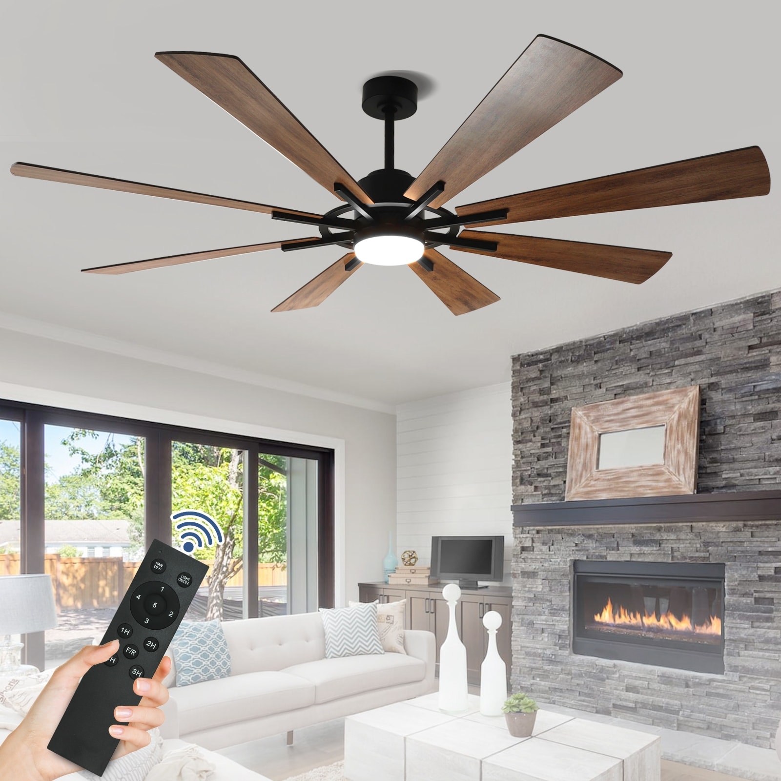 Flush Mount Indoor Ceiling Fans - Bed Bath & Beyond