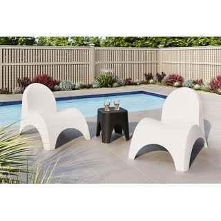 Angel Trumpet Chairs with Mallorca side table - Bed Bath & Beyond ...