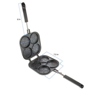 Perfect Small Bake & Serve Double Sided Pan - 4 Decorative Designs For ...