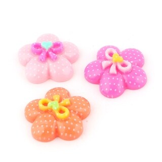 Fridge Plastic Shell Folwer Design Whiteboard Magnet Tricolor 3pcs ...