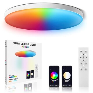 50W Smart LED Ceiling Light - Bed Bath & Beyond - 40113003