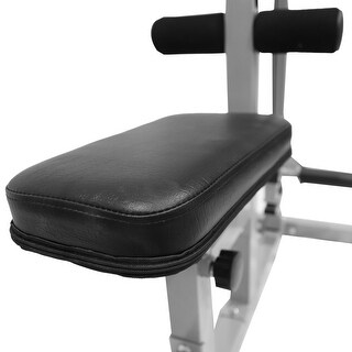 Workout pull down weight machine with multiple adjustable cable ...