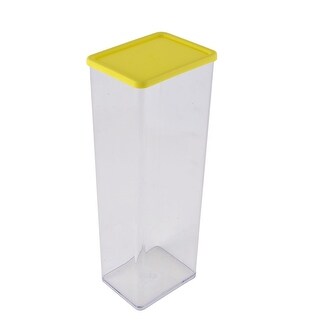 Office Plastic Cuboid Shaped Airtight Food Storage Box Container 1640ML ...