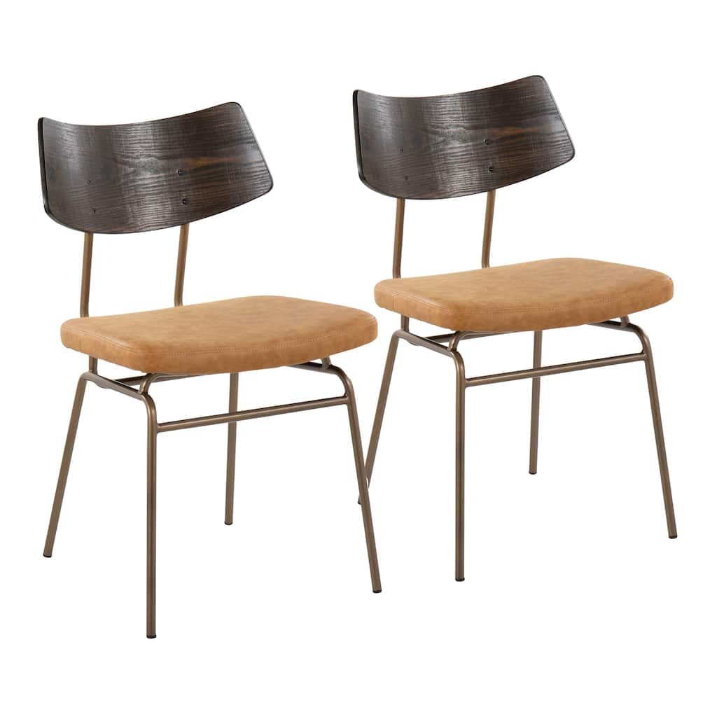 Carson Carrington Pori Mid-century Modern Fabric Dining Chair (Set of 2 ...