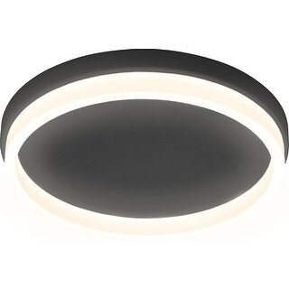 PageOne Lighting Anello 14.6' Led Flush mount - Bed Bath & Beyond ...