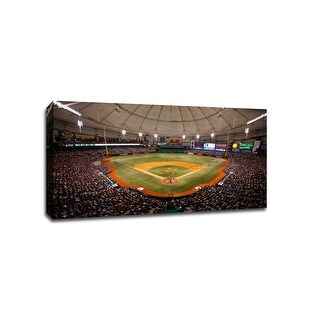 Tampa Bay - Tropicana Field - MLB Baseball Panoramic - 36x20 Canvas ...