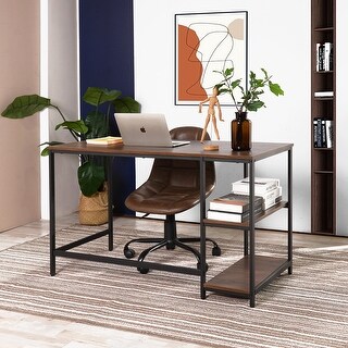 Computer Desk With 2 Layers - Bed Bath & Beyond - 36966254