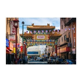 Philadelphia Pennsylvania The Friendship Arch Urban Art Print/Poster ...