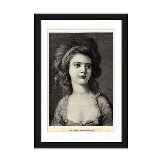 iCanvas "Portrait Of Countess Potocka, In The Dresden Gallery, 19 ...