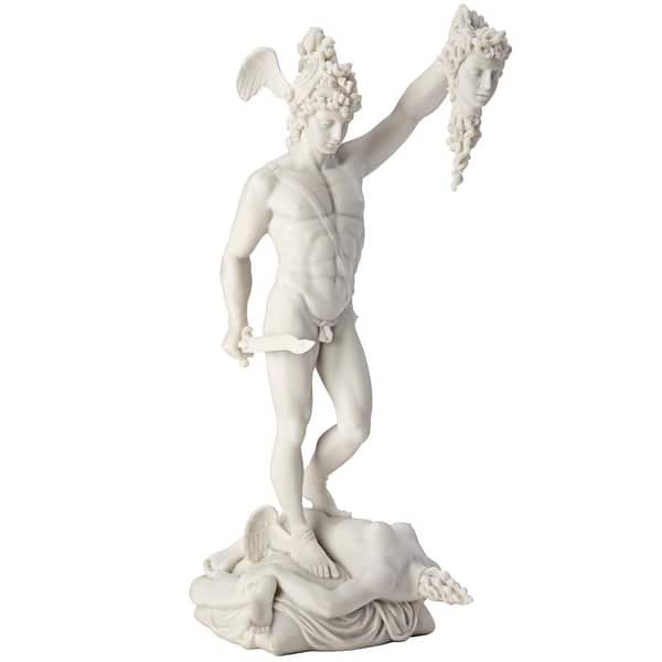 Design Toscano Perseus Beheading Medusa Bonded Marble Statue - Multi ...