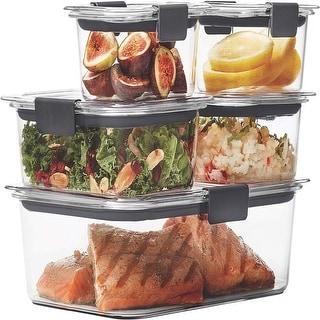Leak-Proof Food Storage Containers Set of 5 - Bed Bath & Beyond - 39079973