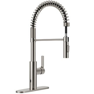 Ola Hands Free Touchless 1-Handle Pull-Down Sprayer Kitchen Faucet with ...