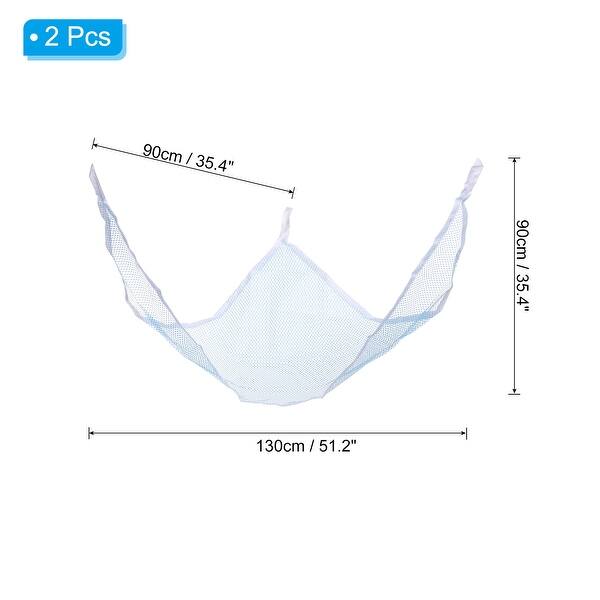 2pcs Stuffed Animal Net or Hammock, Medium Size Mesh Nets Hanging ...