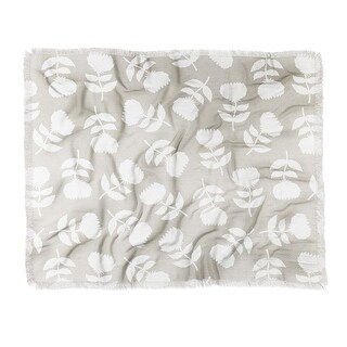 Little Arrow Design Co Vintage Floral Greige Made To Order Throw ...