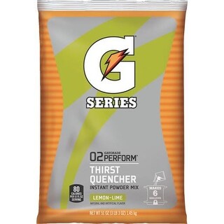 Quaker/Gatorade 51Oz Lemon Lime Powder 03967 Unit: CASE - Bed Bath ...
