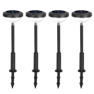 4X Solar RGB LED Waterproof Pathway Stake Lights - On Sale - Bed Bath ...