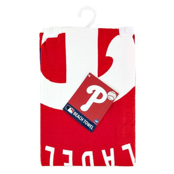 MLB Philadelphia Phillies Stripes Beach Towel - 30x60 - Bed Bath ...