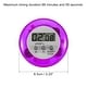 Round Digital Timer, Count Down UP Clock with Magnetic, Big LCD Display ...