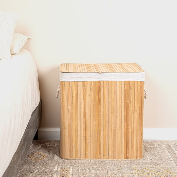 Under bed laundry hamper store