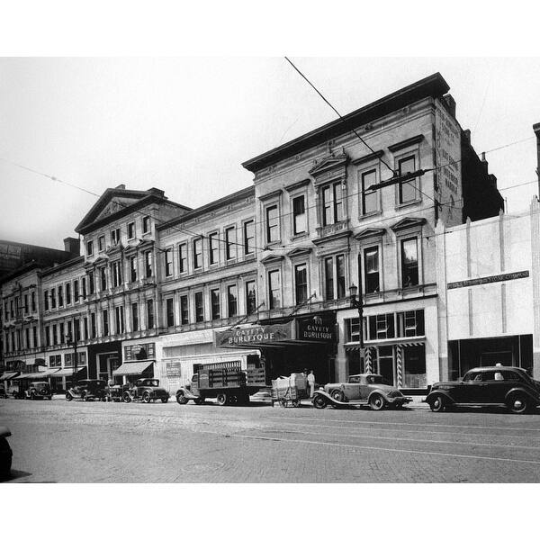 The Tyler Block Black and White Gallery Wrapped Canvas - Bed Bath ...