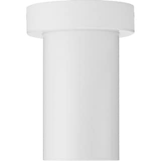 3" White Surface Mount Modern Adjustable Cylinder - 5.09 in x 5.09 in x ...