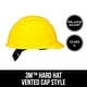 3M Pinlock Hard Hat Yellow Vented - Bed Bath & Beyond - 38377173