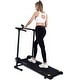 Manual Treadmill Non Electric Treadmill with 10degrees Incline Small ...