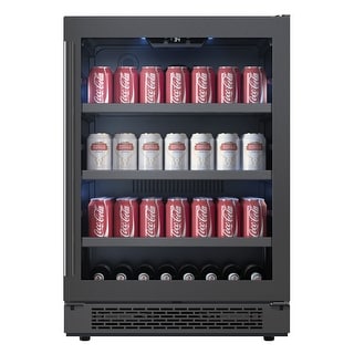 Avallon ABR241GRH 24" Wide 140 Can Energy Efficient Beverage Center ...