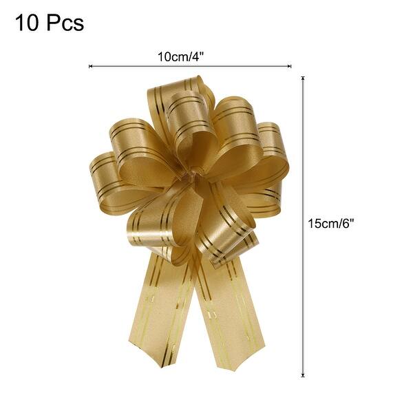 gold pull bow