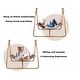 Hammock Swing Chair with Stand for Indoor,Outdoor,Capacity with Cushion ...