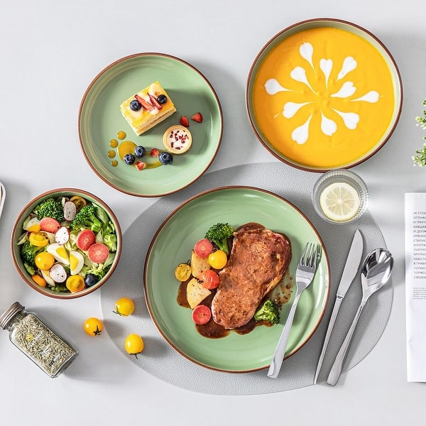 vancasso Exquisite Modern Design Stoneware Dinnerware Set - On Sale ...