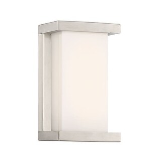 WAC Lighting Case Single Light 9" Tall Integrated LED Outdoor Wall ...