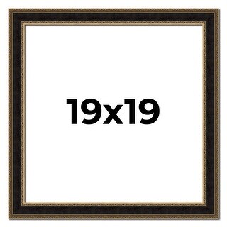 19x19 Frame Gold Antique Vintage Sold Wood Picture Frame | 1.75 Inch ...
