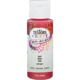 Testors 2Oz Craft Ruby Paint - Bed Bath & Beyond - 12285285