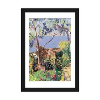 iCanvas "View Through The Garden" by Daniel Gonzalez - Bed Bath ...