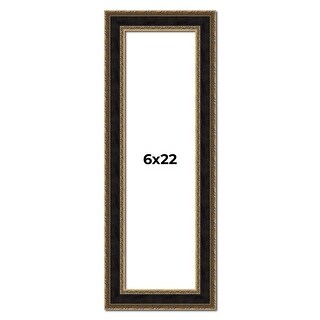 6x22 Frame Gold Antique Vintage Sold Wood Picture Frame | 1.75 Inch ...