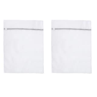 Universal Wash Bag Mesh Washing Cleaning Bag 40x50mm 2 Pack - Grey ...