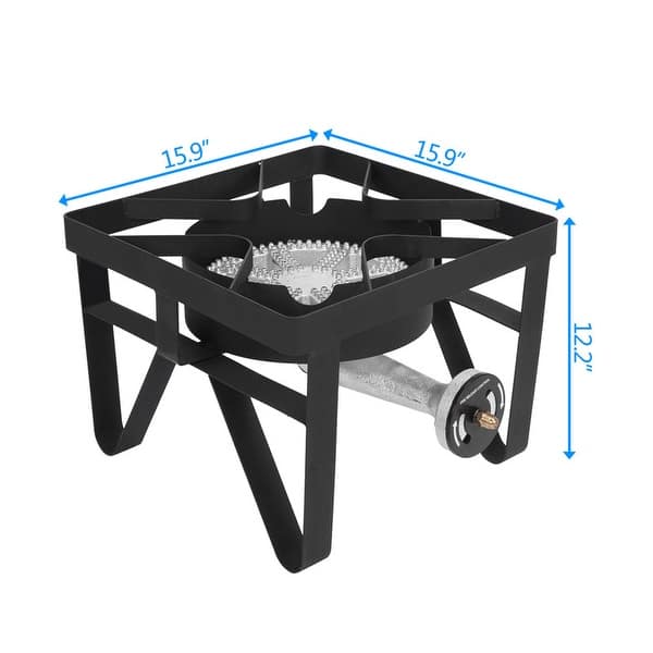 ZOKOP Outdoor Furnace with Square Furnace 20W BTU Head Diameter 26cm ...